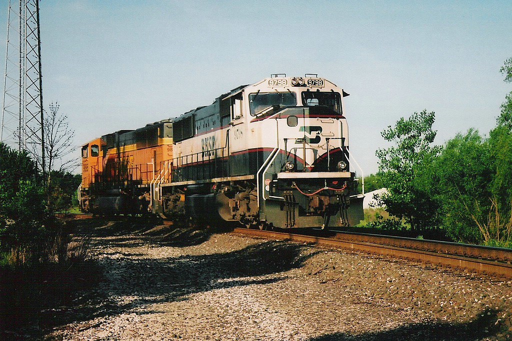 BNSF 9798 east